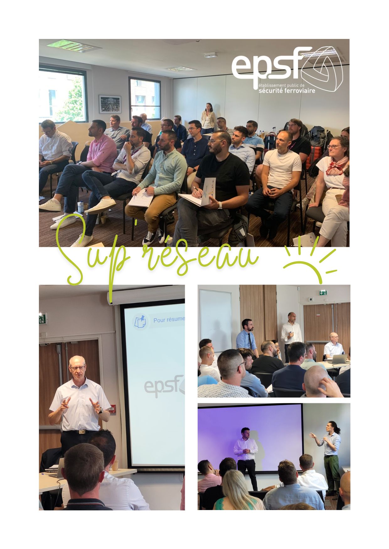 L'EPSF accueille la promotion Sup'Réseau - Établissement public de sécurité ferroviaire
