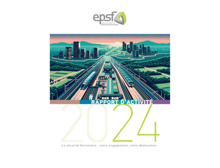 Rapport d'activité 2024 - Établissement public de sécurité ferroviaire