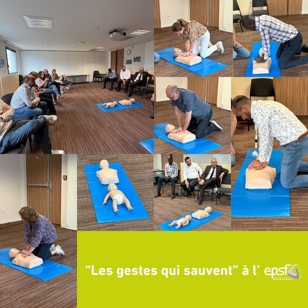 [Un geste simple peut changer une vie : les collaborateurs de l'EPSF ...